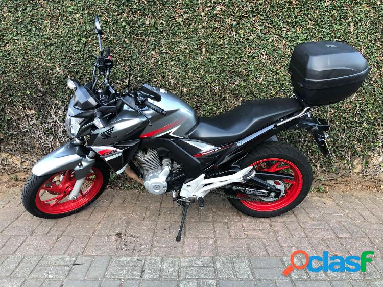 Honda Cb Twisterflexone 250cc Prata 2018 250 Gasolina Em Pacaembu